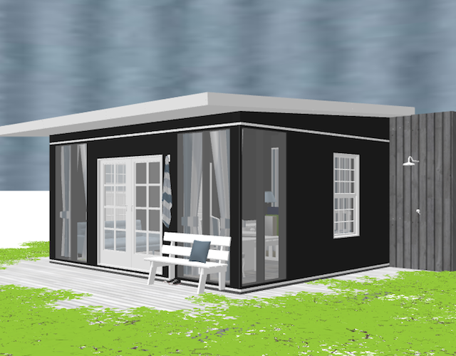 Guest Studio – 240 sf – Open Building Institute